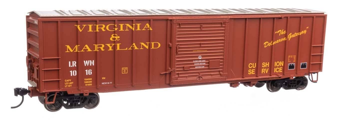 50′ ACF Exterior Post Boxcar - Ready to Run -- Virginia & Ma