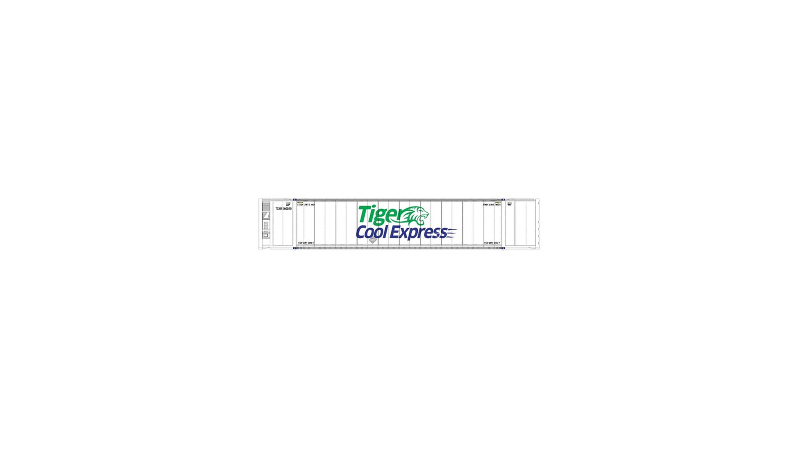 53′ Reefer Container - Ready to Run -- Tiger Cool Express