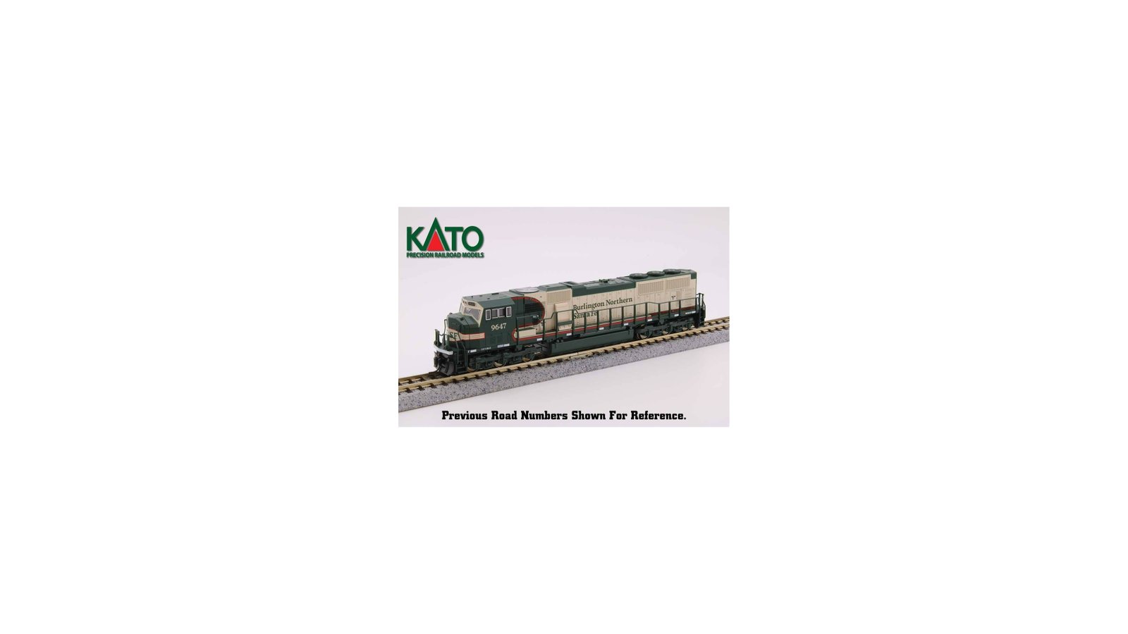 EMD SD70MAC w/Cab Headlight - Standard DC -- Burlington Nort