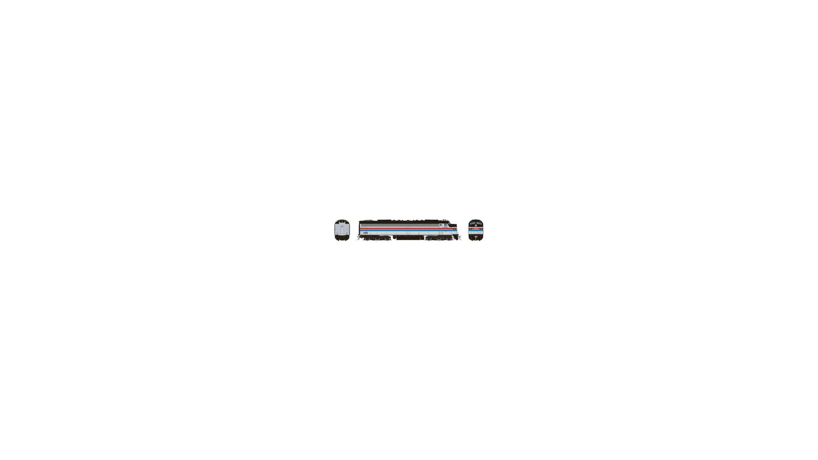 Rebuilt EMD E8A with Head-End Power HEP - LokSound & DCC
