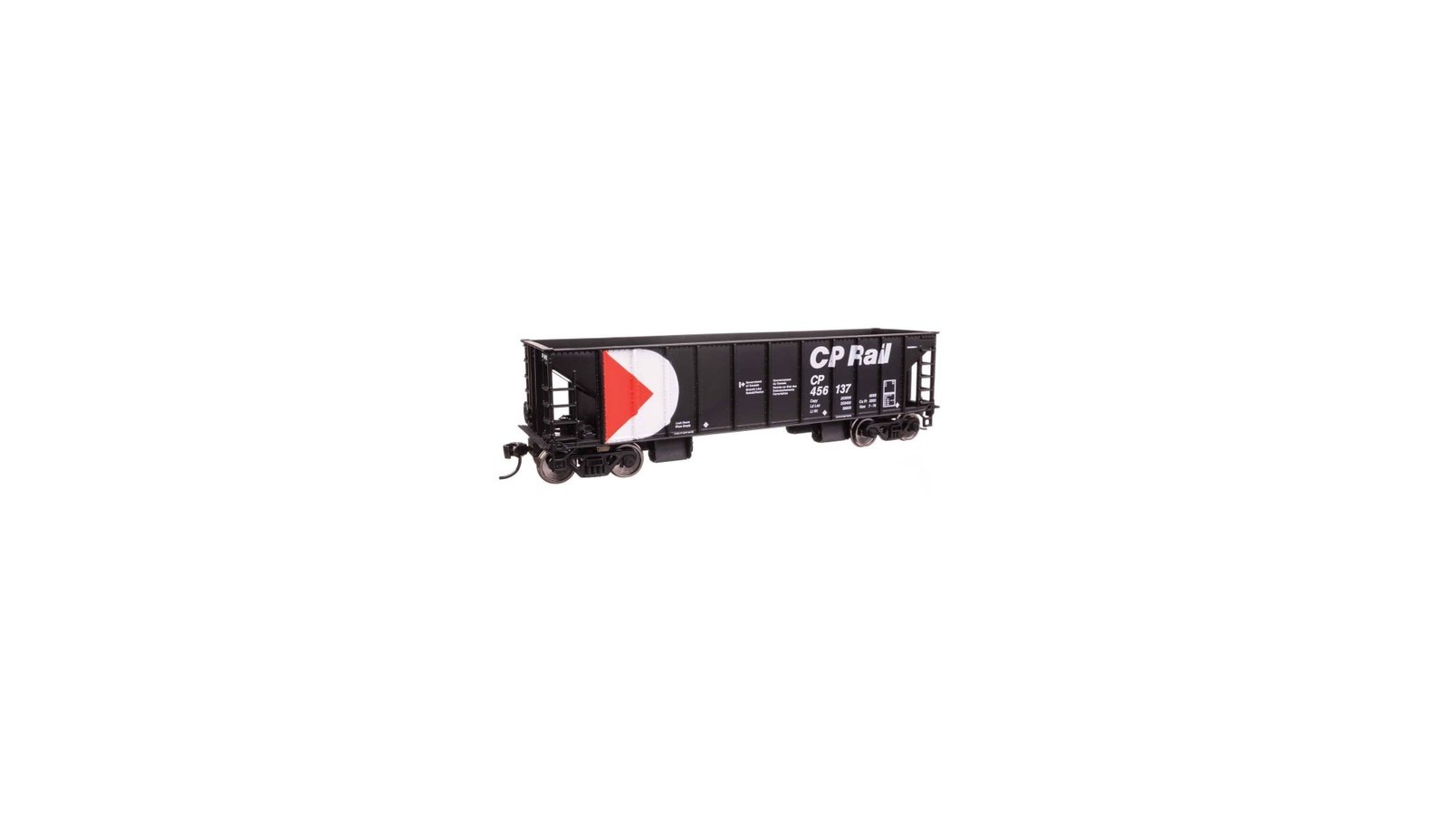 41′ Ballast Hopper - Ready to Run -- Canadian Pacific 456137