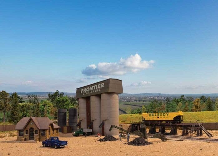 Vintage Coal Dealer -- Kit, HO, Walthers Cornerstone 4094