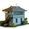 Kansas City Terminal Railway Tower 2 -- Laser-Cut Kit - 2-3/