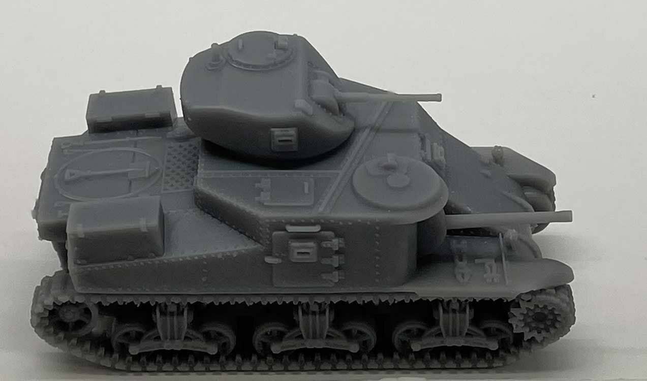 M3 Grant Tank - Kit -- Unpainted Cast Resin, HO Phoenix Prec