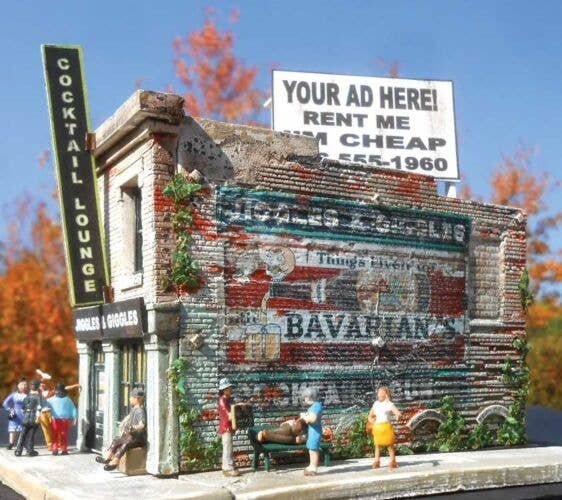 Cast-Hydrocal Kit -- Jiggles & Giggles Lounge, N, Downtown D