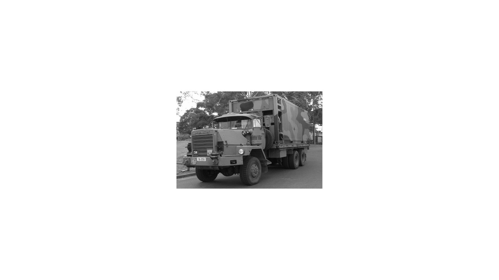Mack MC3 Truck - Resin Kit, HO Trident Miniatures 87201