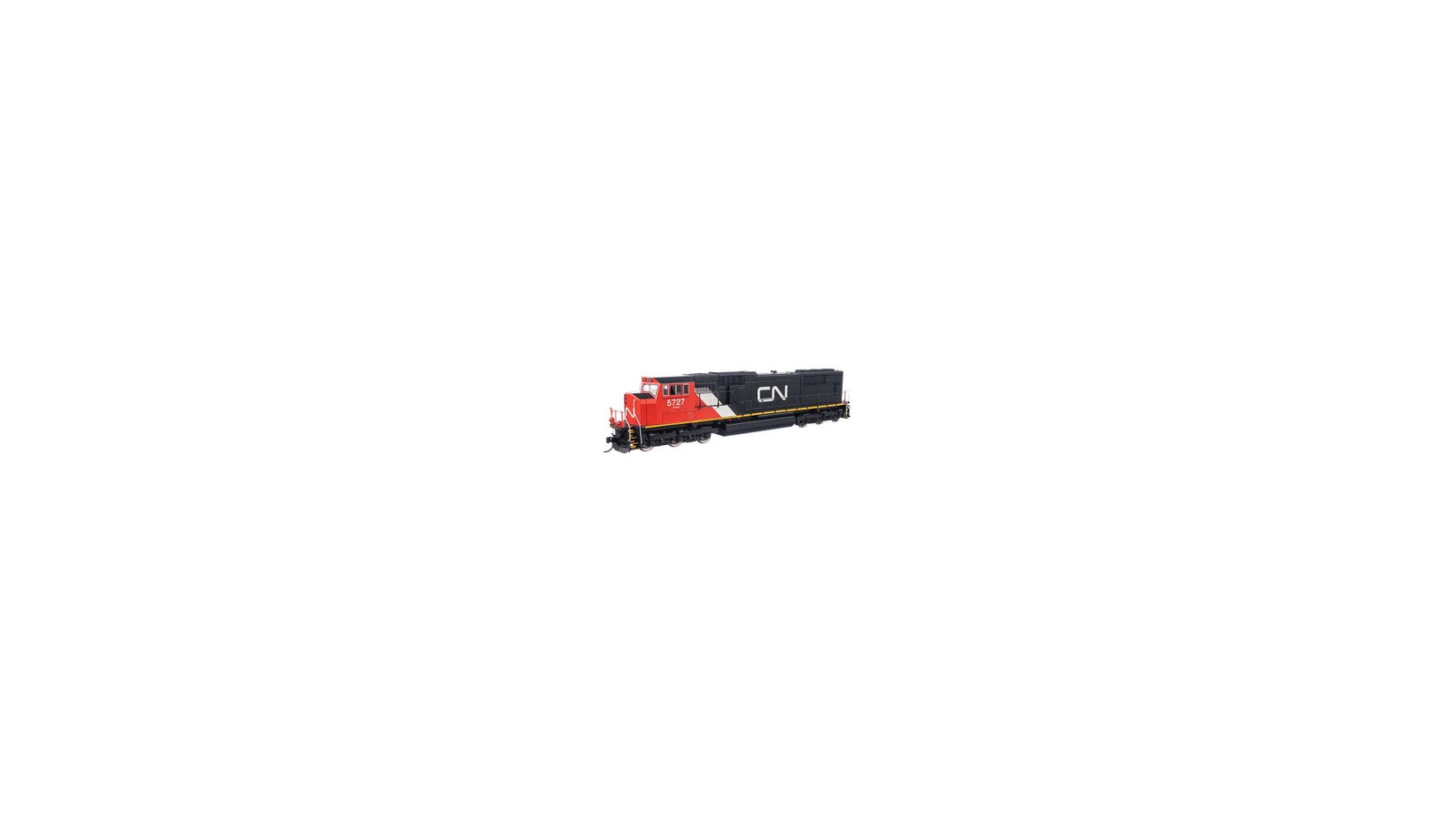 EMD SD75I - Standard DC -- Canadian National 5727, HO, Walth