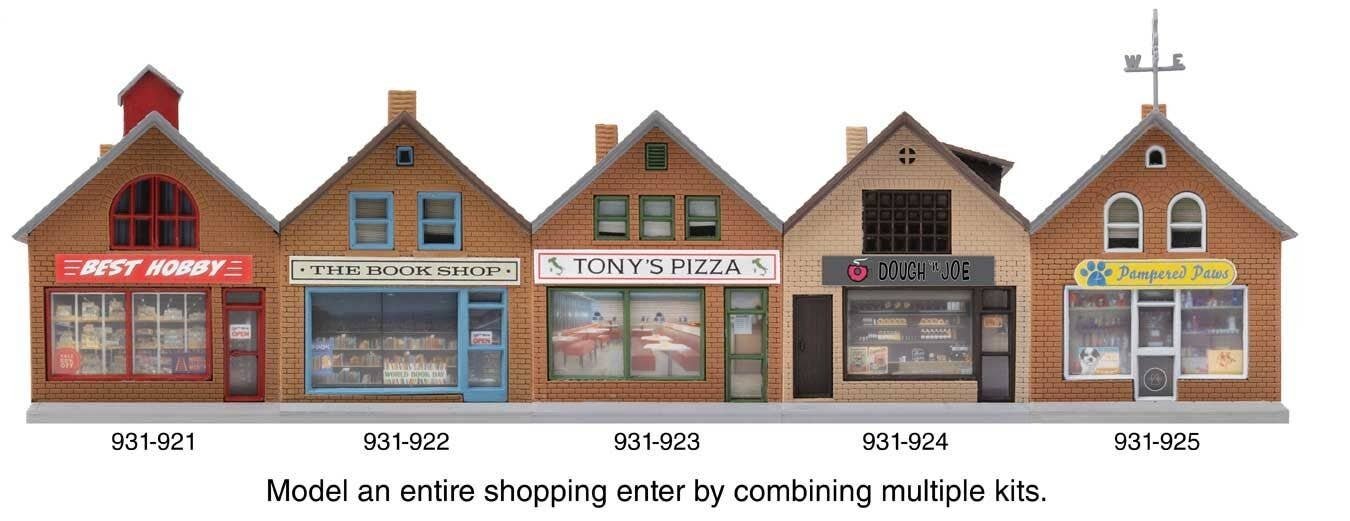 The Book Shop -- Kit, HO WalthersTrainline 922