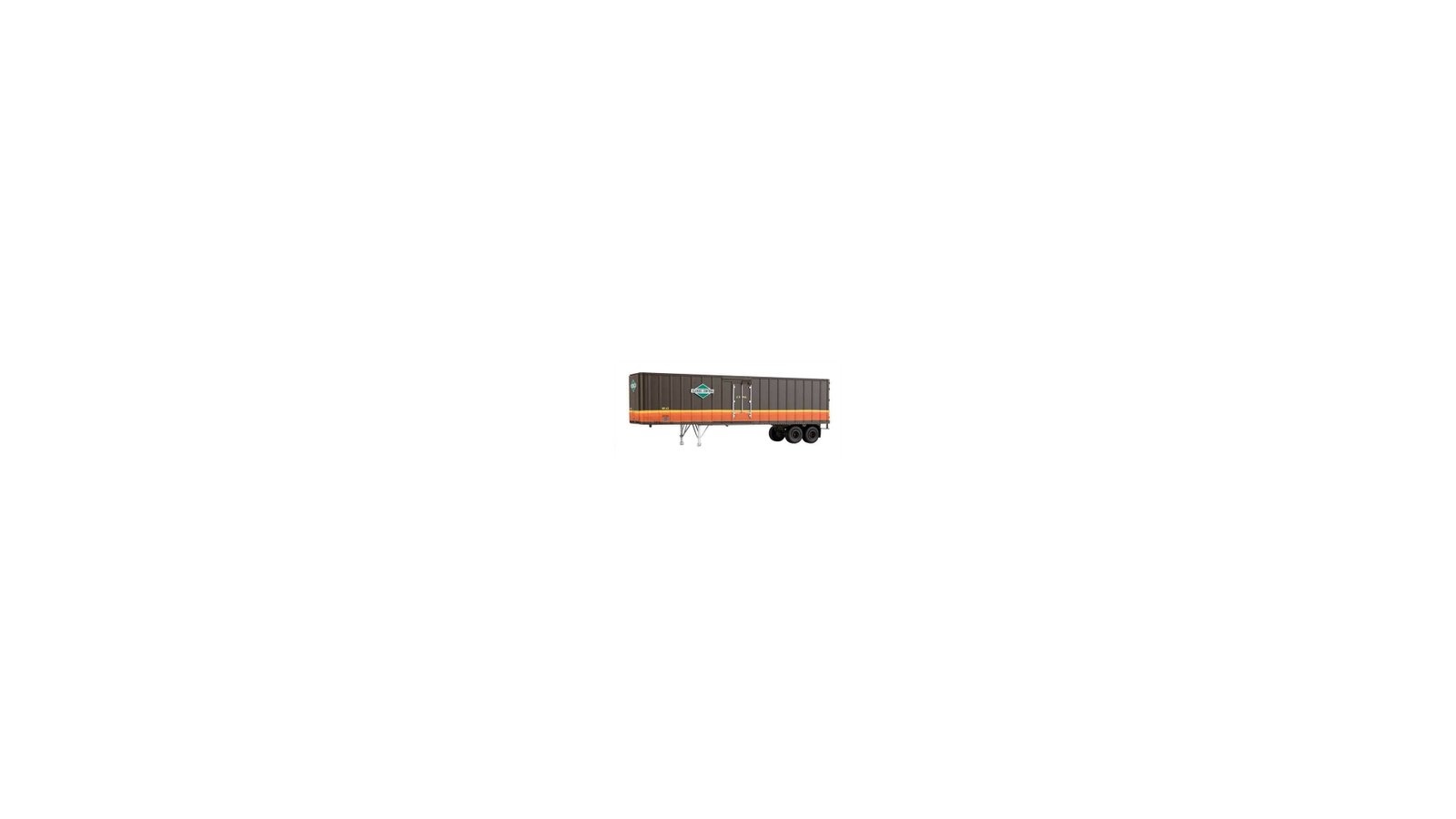 Flexi-Van 40′ Trailer 2-Pack - Assembled -- Illinois Central