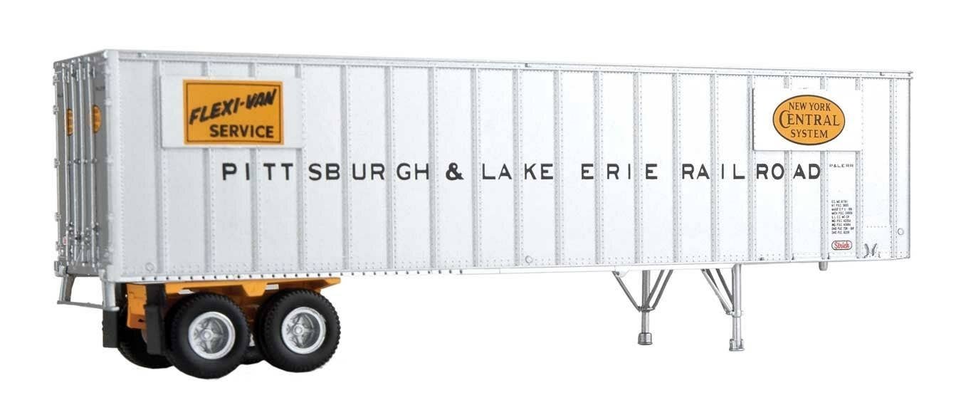 Flexi-Van 40′ Trailer 2-Pack - Assembled -- New York Central