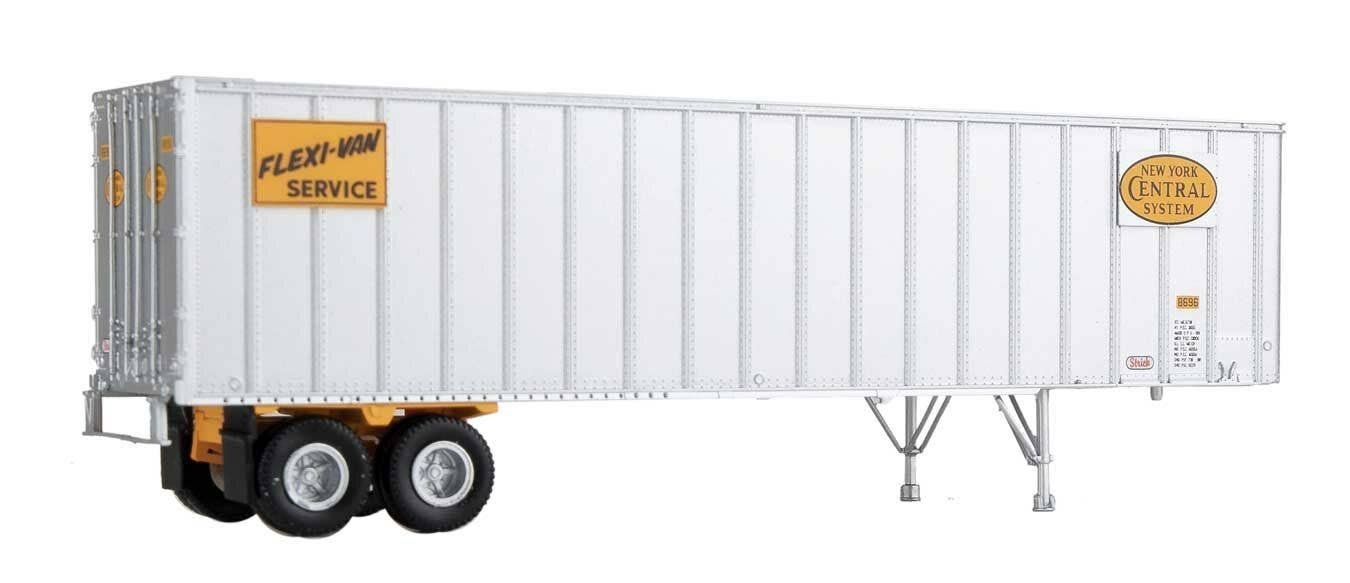 Flexi-Van 40′ Trailer 2-Pack - Assembled -- Pittsburgh & Lak