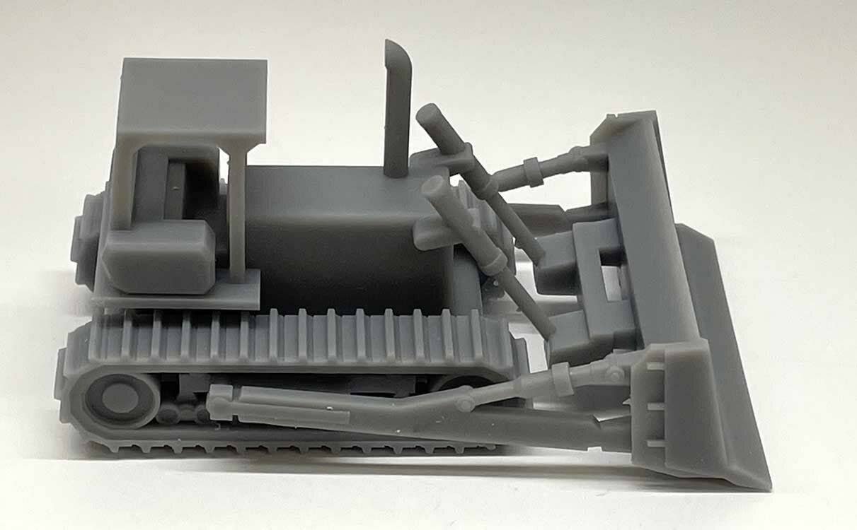 Medium Bulldozer - Kit -- Undecorated, HO Phoenix Precision