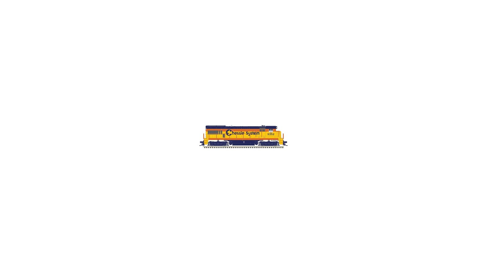 GE U30B Low Nose Phase II No Nose Headlight - LokSound & DCC