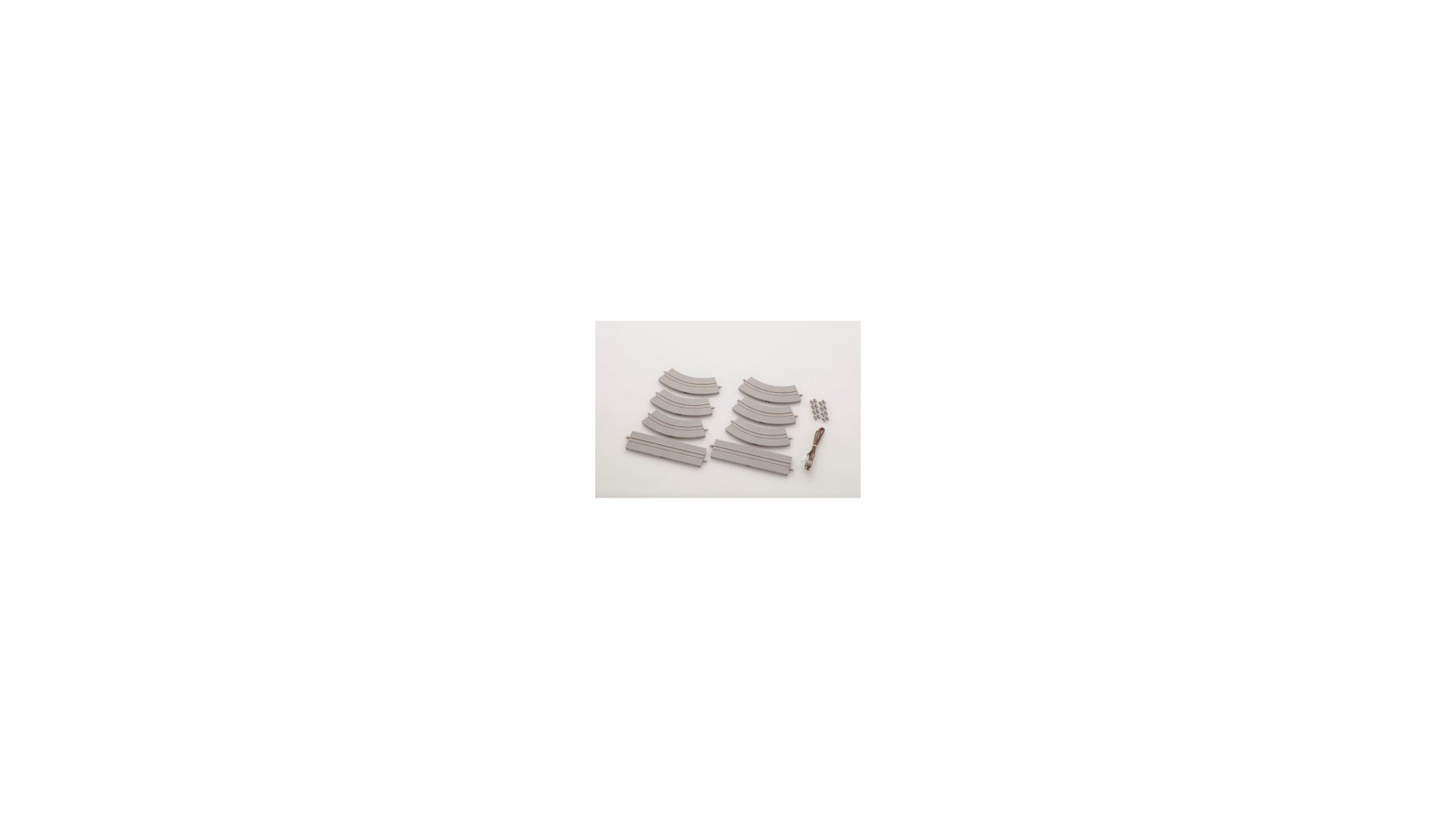 Trolley/Streetcar Track System -- Small Loop Set 4-1/2′ 11.