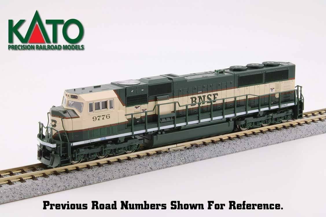 EMD SD70MAC w/Cab Headlight - Standard DC -- Burlington Nort