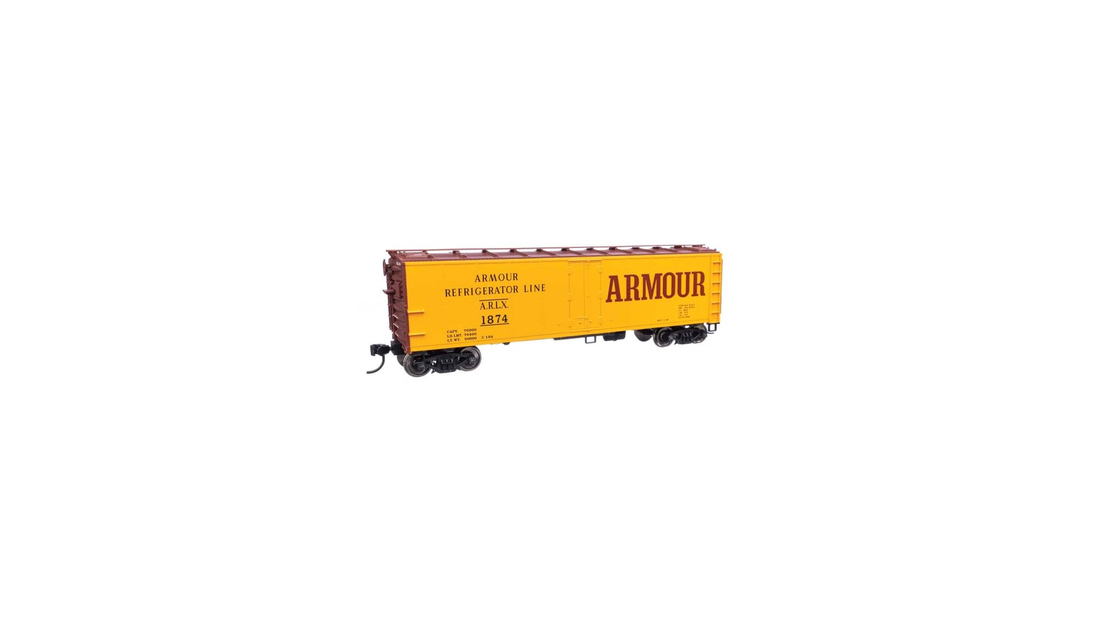 40′ Steel Reefer with Dreadnaught Ends - Ready-to-Run -- Arm