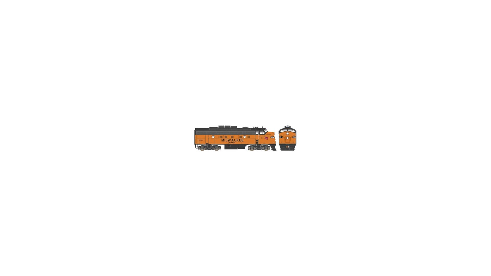 EMD F9A w/LokSound & DCC - Executive Line -- Milwaukee Road