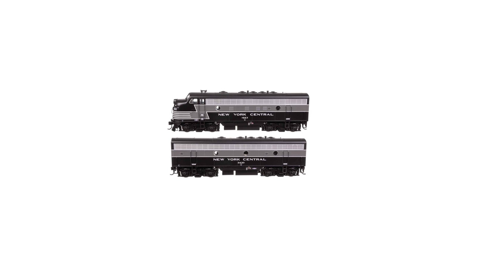 EMD F7 A-B Set - ESU Sound and DCC -- New York Central 1663/