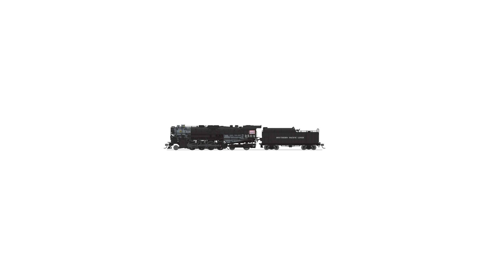 Class T1a 2-8-4 Berkshire Square Tender - Sound, DCC and Smo