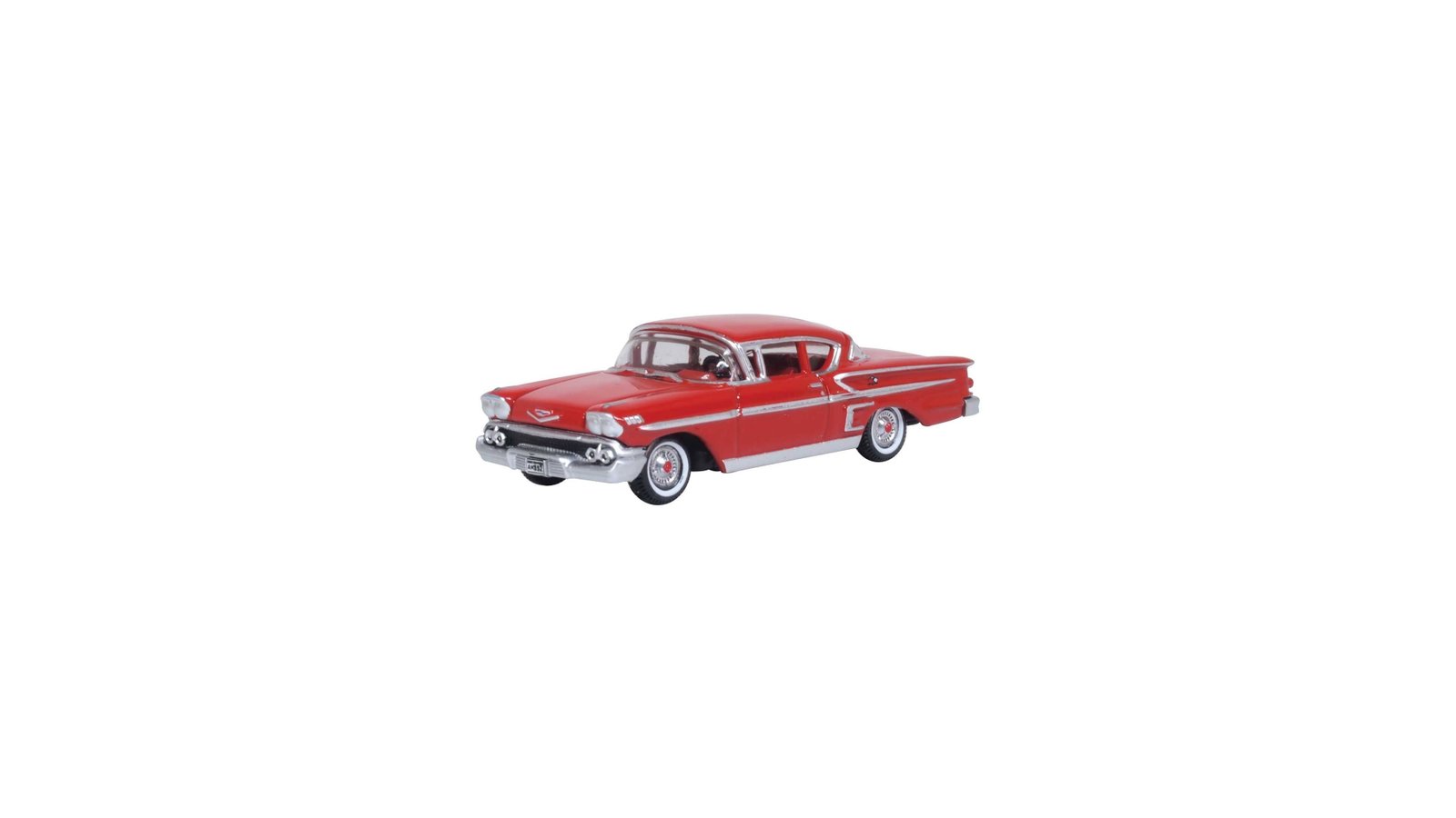1958 Chevrolet Impala Sport Coupe - Assembled -- Rio Red, HO