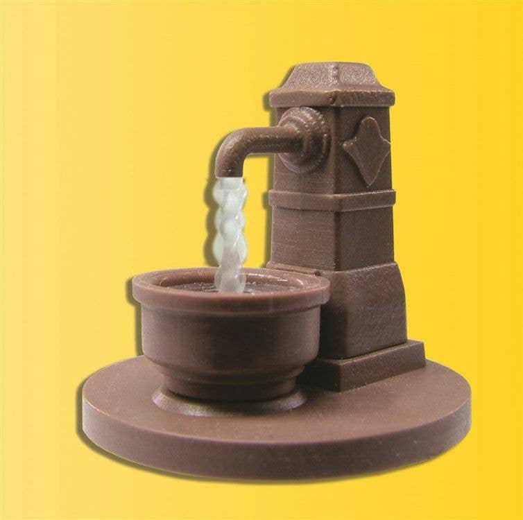 Animated Fountain w/Moving Acrylic Water, HO, Viessmann Mode