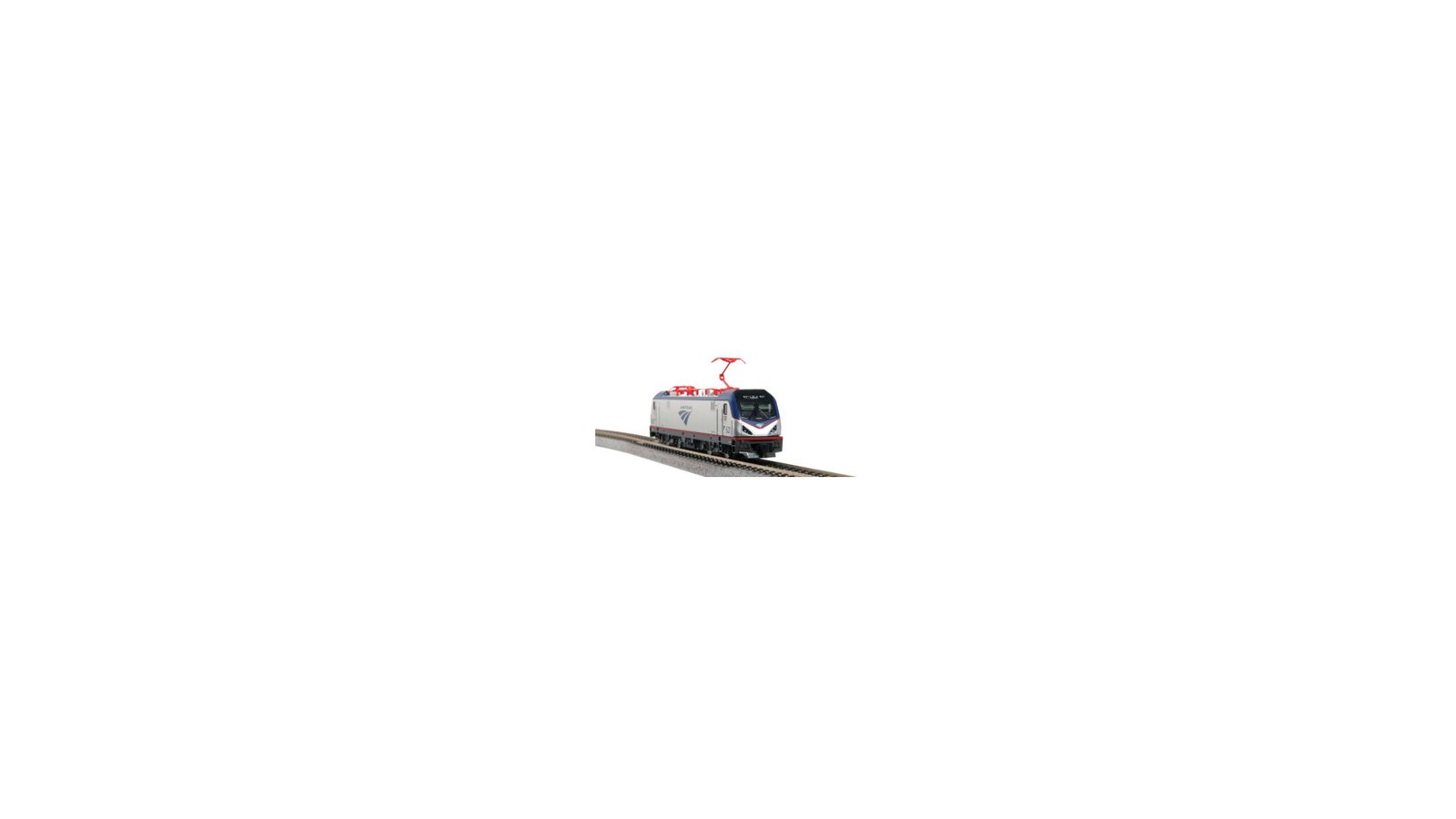 Siemens ACS-64 Electric - Standard DC -- Amtrak 627 silver,