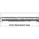 Railroad Decal Set -- Bangor & Aroostook Passenger Cars Lett