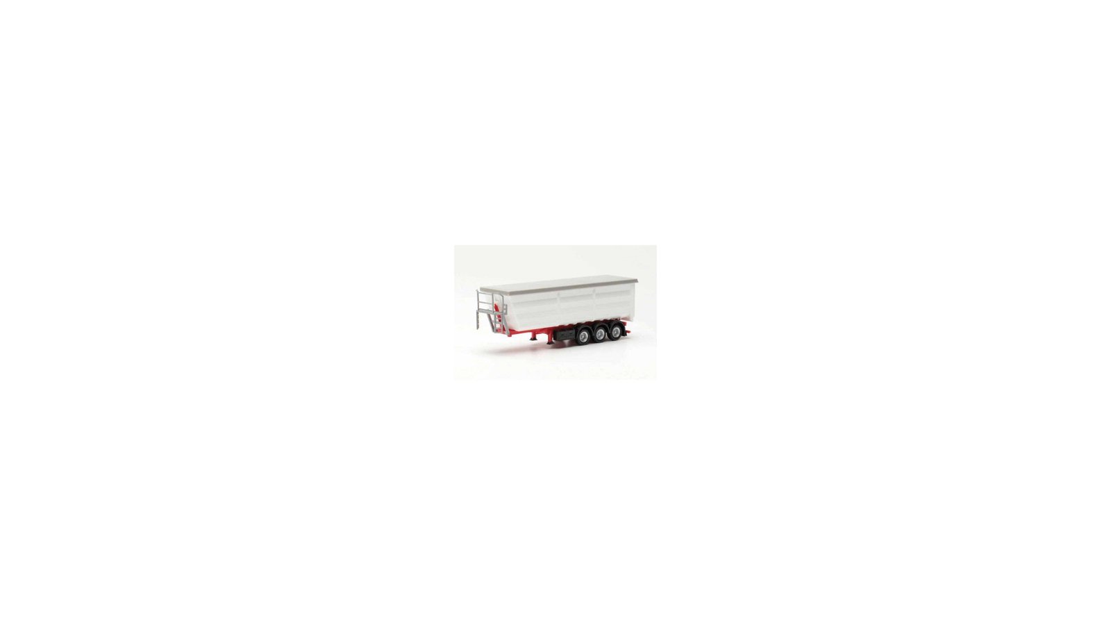 Covered 3-Axle Dump Trailer - Assembled -- Various Colors, H