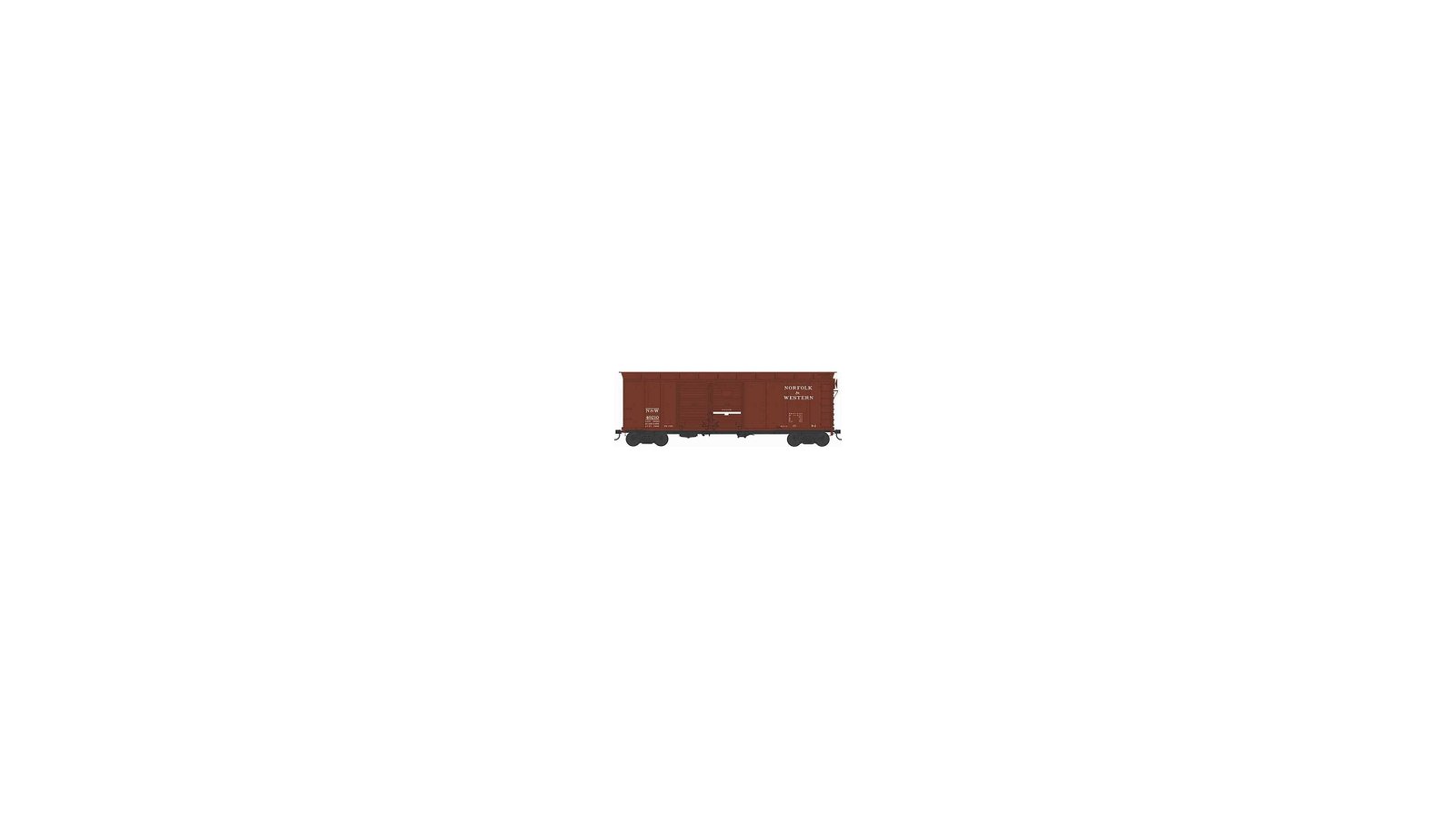 X31 B2 Double-Door Round Flush Roof Boxcar - Ready to Run