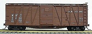 40′ Single-Sheathed Wood Boxcar w/Steel Doors & Ends - Kit