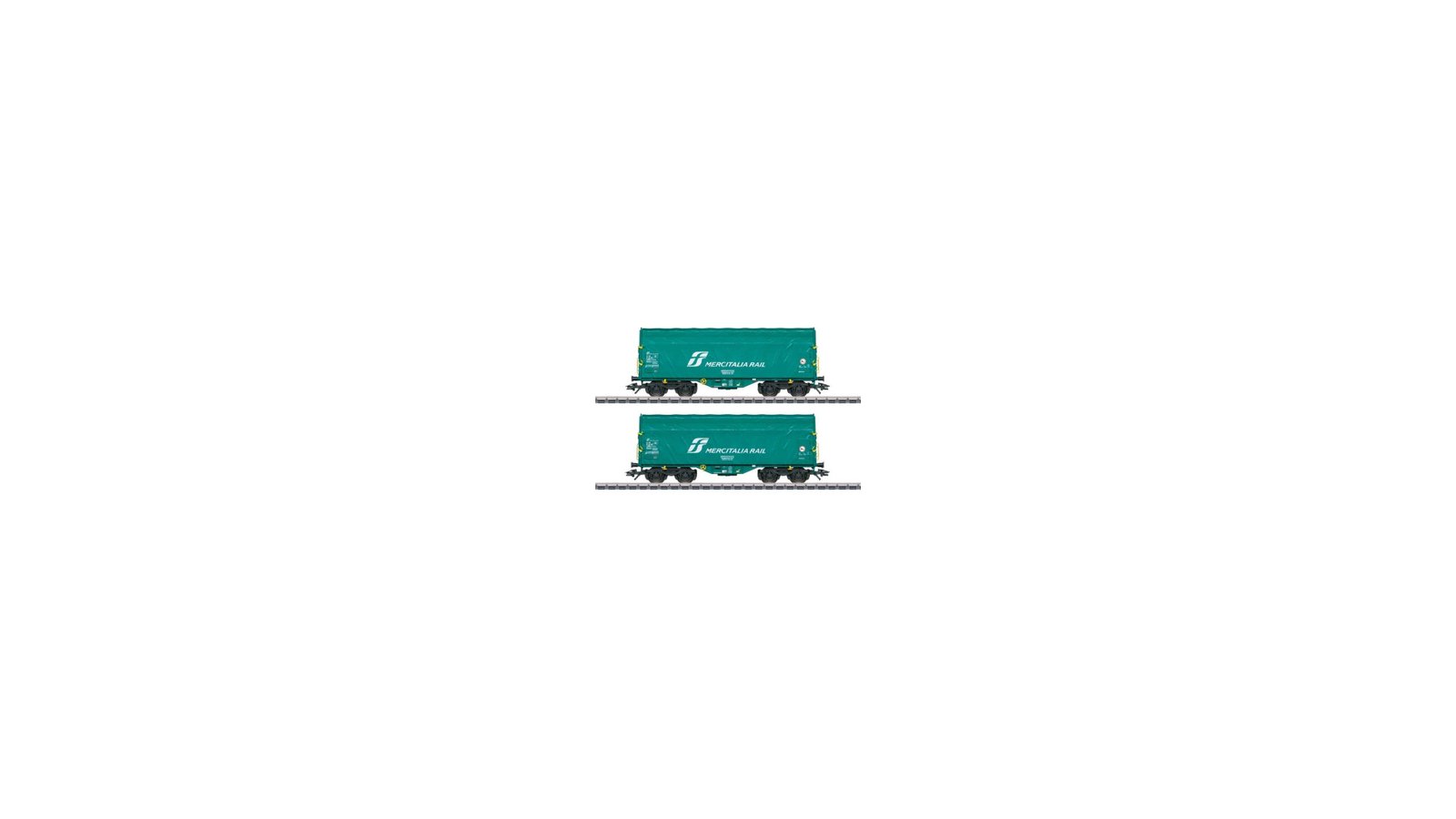 Type Shimmns Sliding-Tarp Car 2-Pack - 3-Rail - Ready to Run