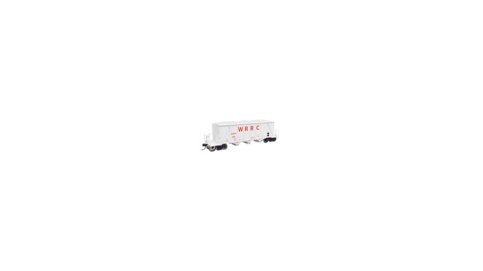 40′ Ortner 100-Ton Open Aggregate Hopper - Ready to Run -- W