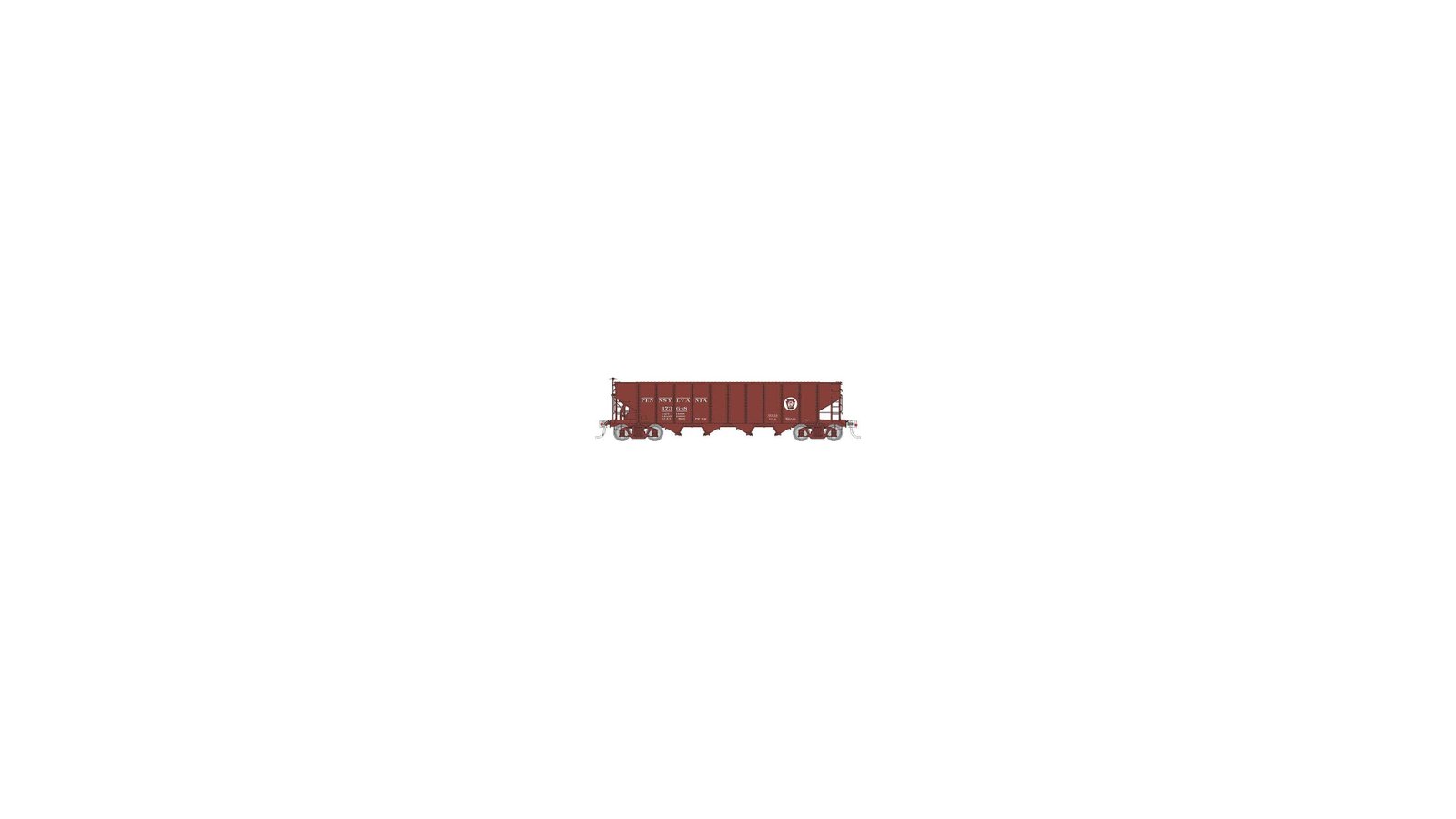 Class H21A 4-Bay Hopper - Ready to Run -- Pennsylvania Railr