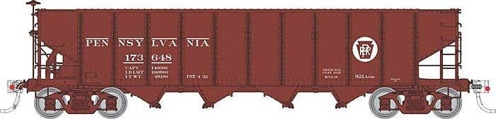 Class H21A 4-Bay Hopper - Ready to Run -- Pennsylvania Railr