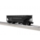 AAR 2-Bay Offset Hopper 3-Pack - 3-Rail - Ready to Run -- Ch