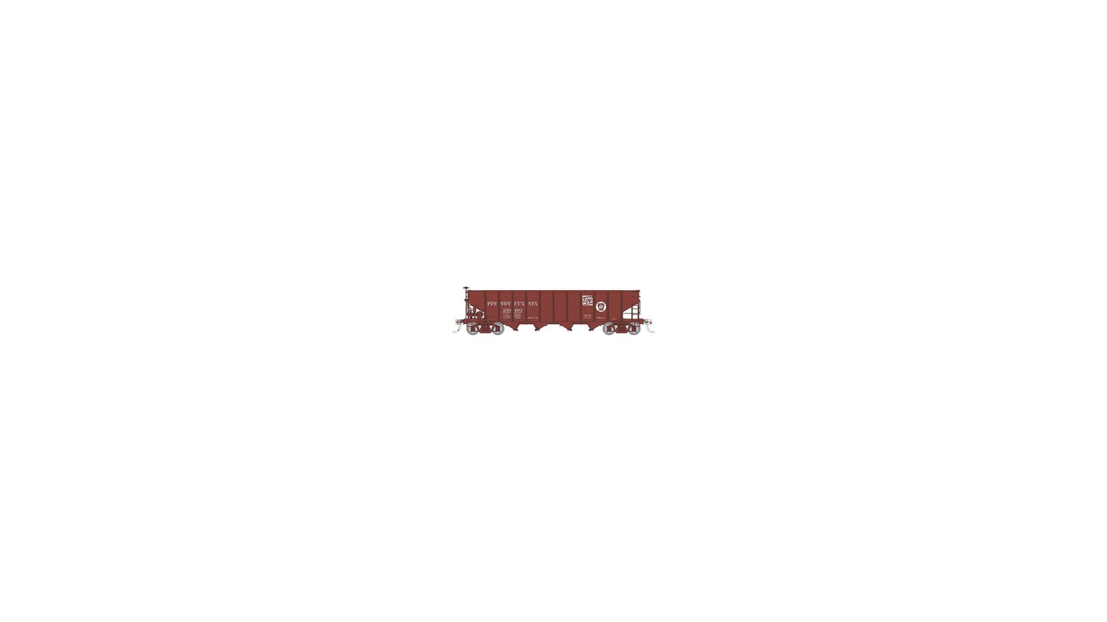 Class H21A 4-Bay Hopper - Ready to Run -- Pennsylvania Railr