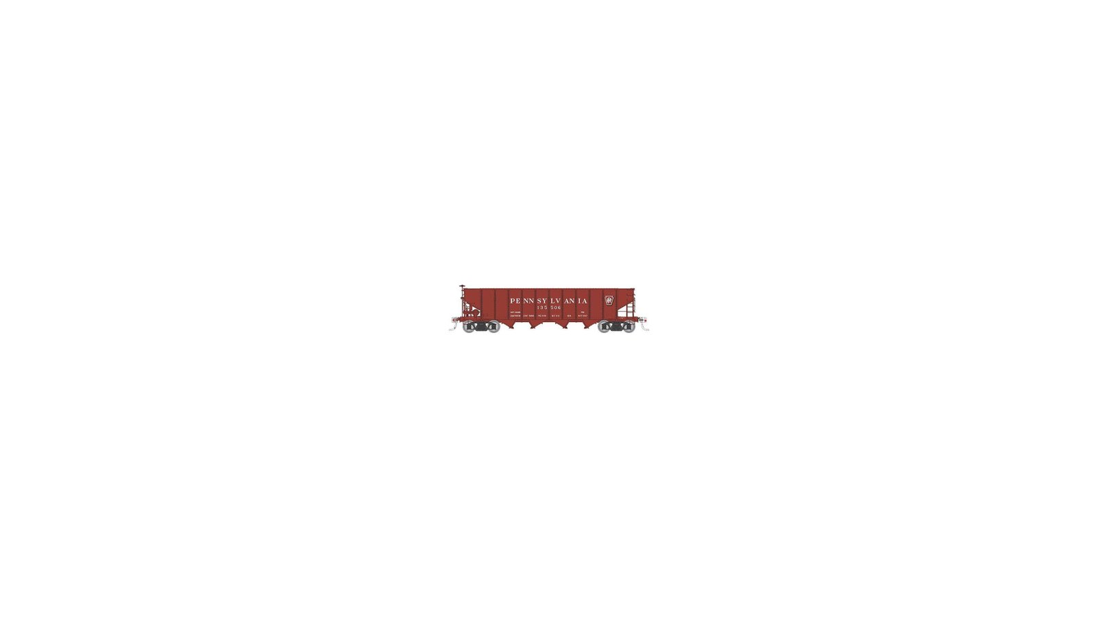 Class H21A 4-Bay Hopper - Ready to Run -- Pennsylvania Railr