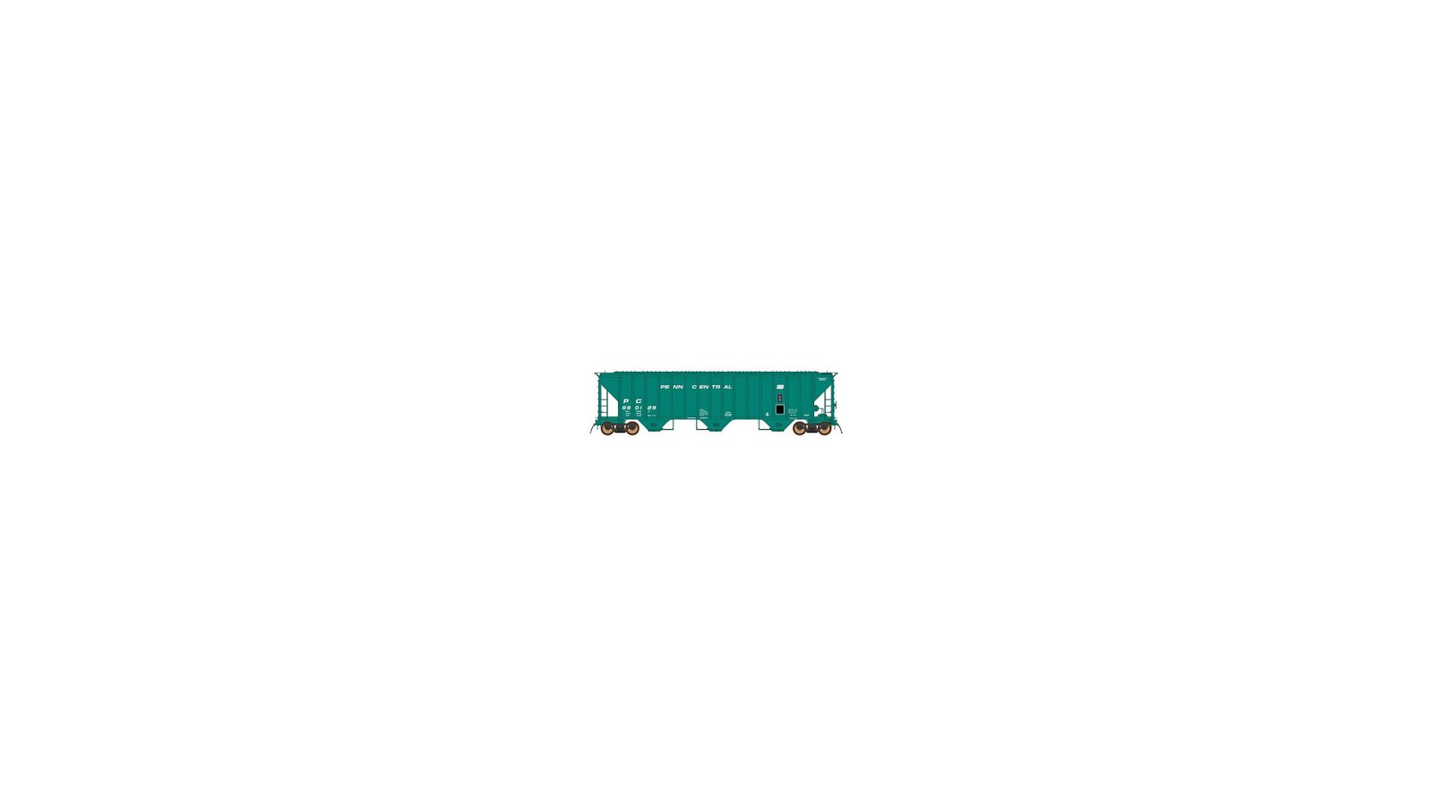4785 PS2-CD Covered Hopper Late Version - Ready to Run -- Pe