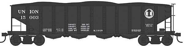 Class H21a 4-Bay Hopper with Clamshell Doors - Ready to Run