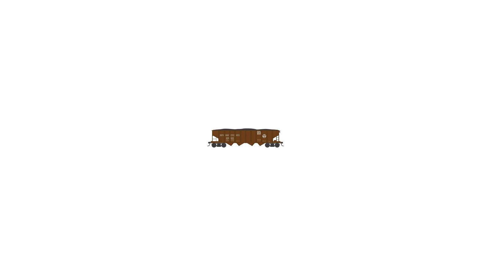 Class H21a 4-Bay Hopper - Ready to Run -- Pennsylvania Railr