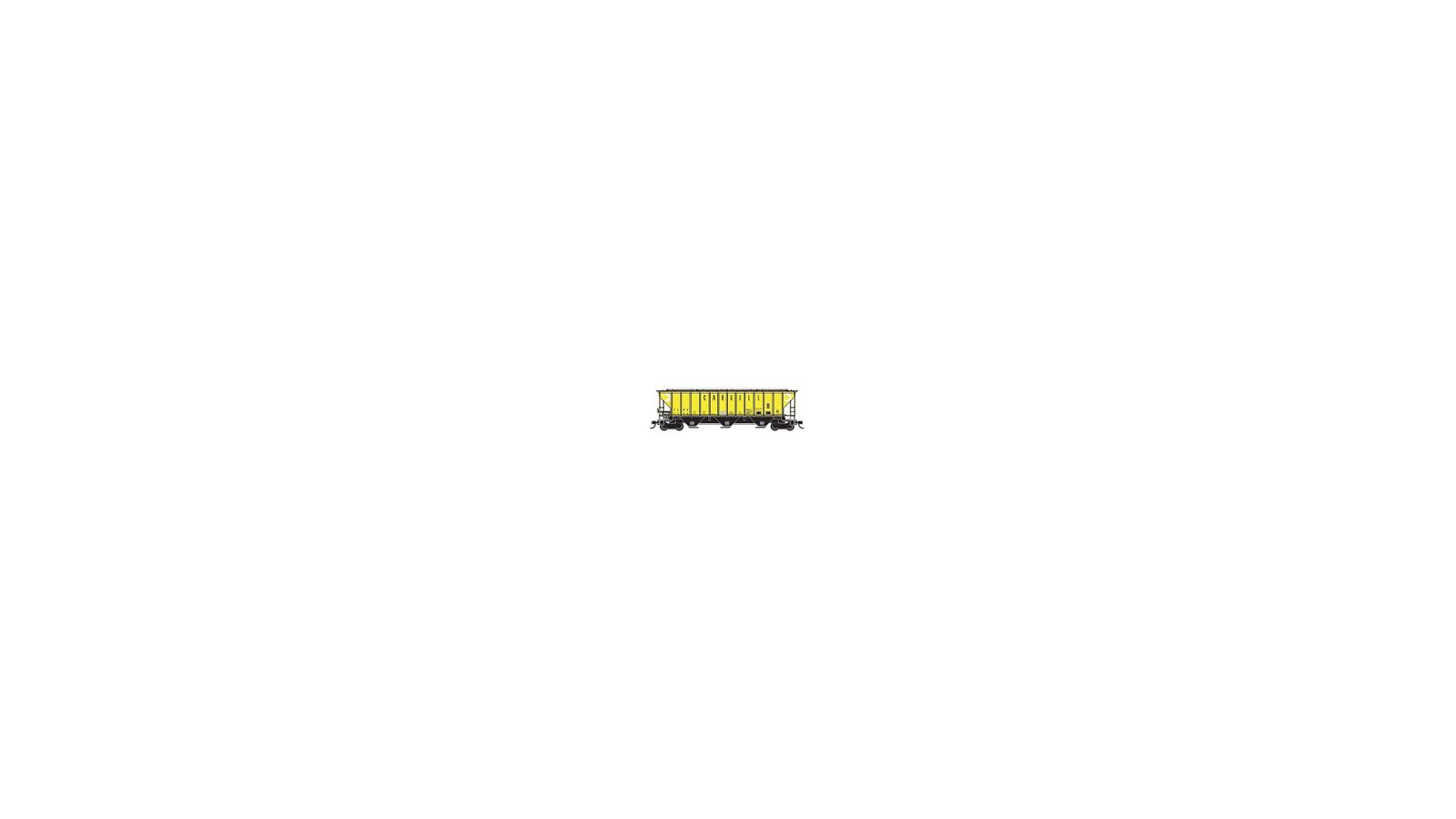 Pullman-Standard PS2-CD 4427 High-Side Covered Hopper - Read