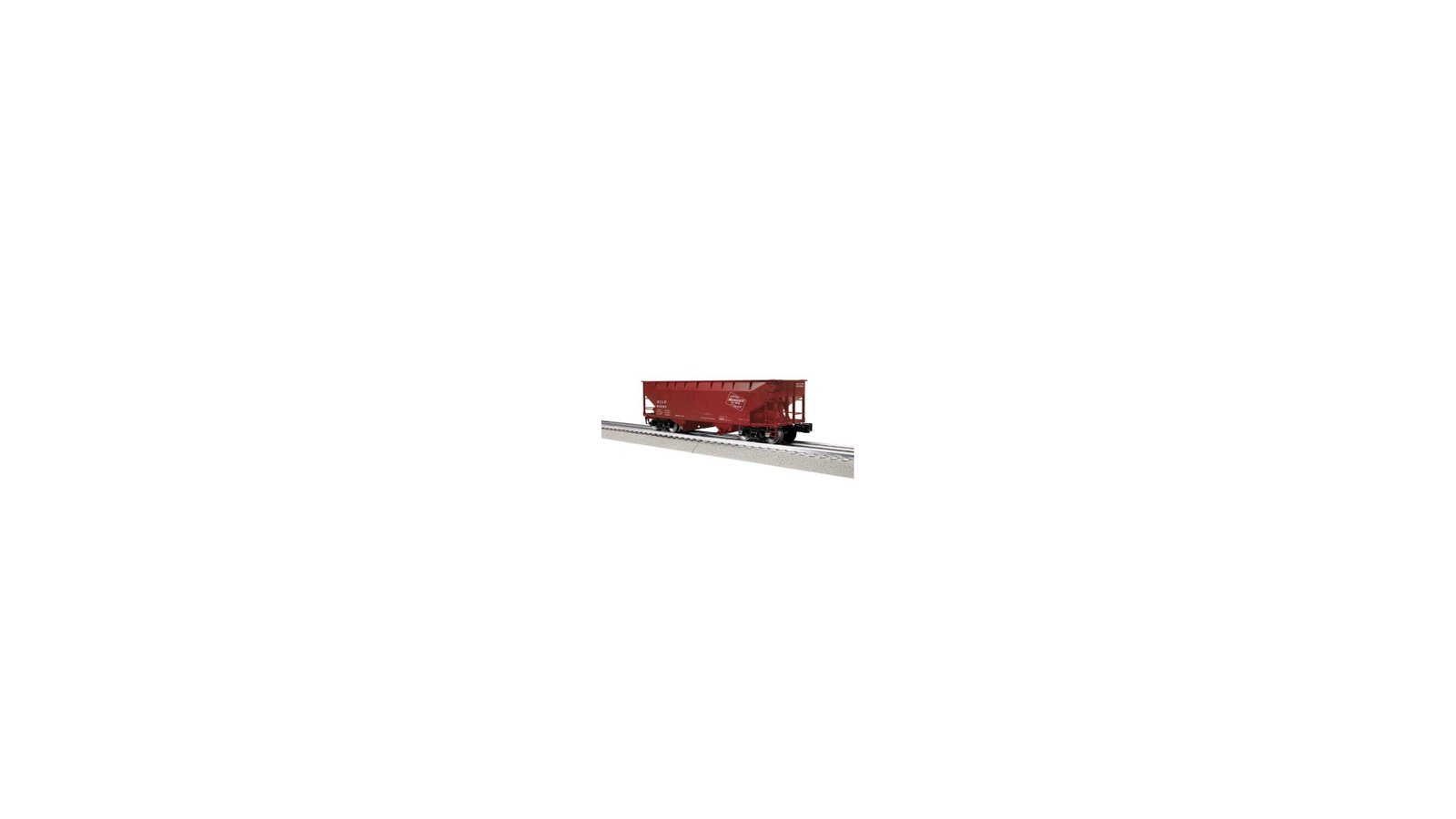 AAR 2-Bay Offset Hopper - 3-Rail - Ready to Run -- Milwaukee