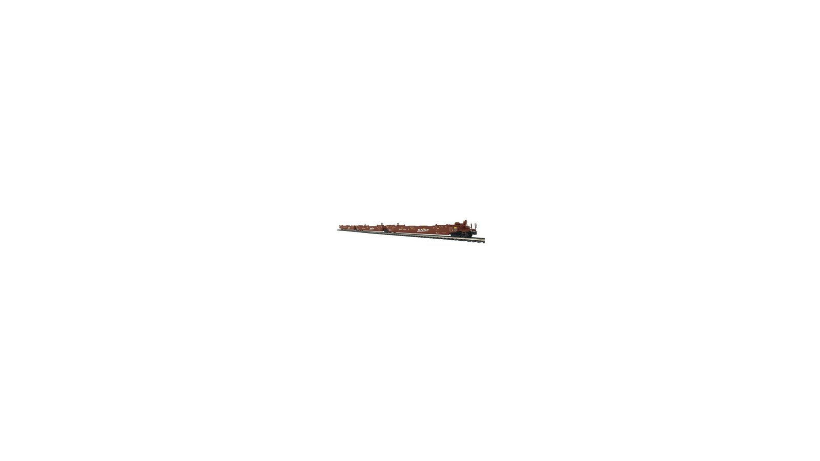 Gunderson Maxi-IV 3-Unit Well Car - 2-Rail - Ready to Run