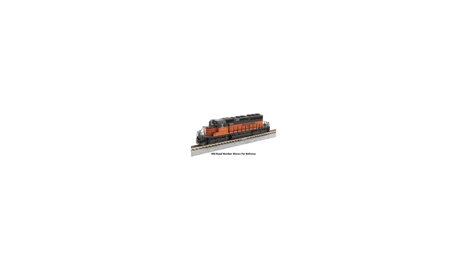 EMD SD40-2 Early Production - DCC -- Milwaukee Road 30 orang