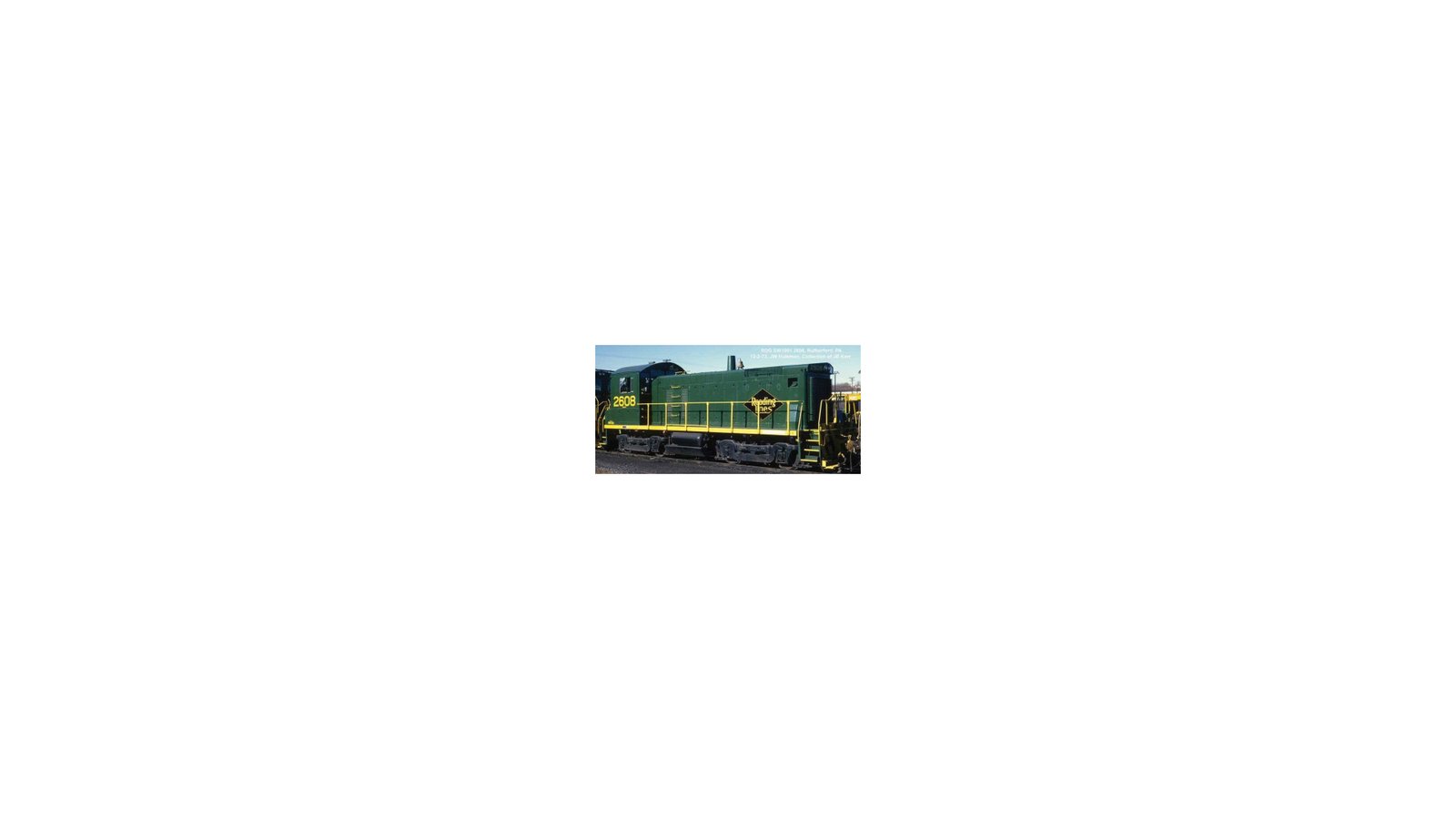 EMD SW1001 - Sound and DCC -- Reading 2608 As-Built, dark gr
