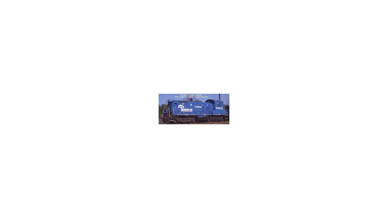 EMD SW1001 - Sound and DCC -- Conrail 9400 blue, white, HO,