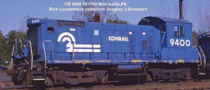 EMD SW1001 - Sound and DCC -- Conrail 9400 blue, white, HO,