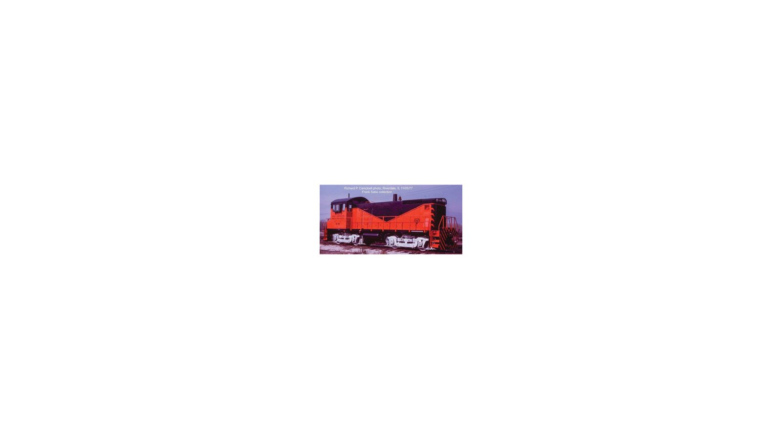 EMD SW1001 - Standard DC -- ARMCO E-161 As-Built, orange, bl