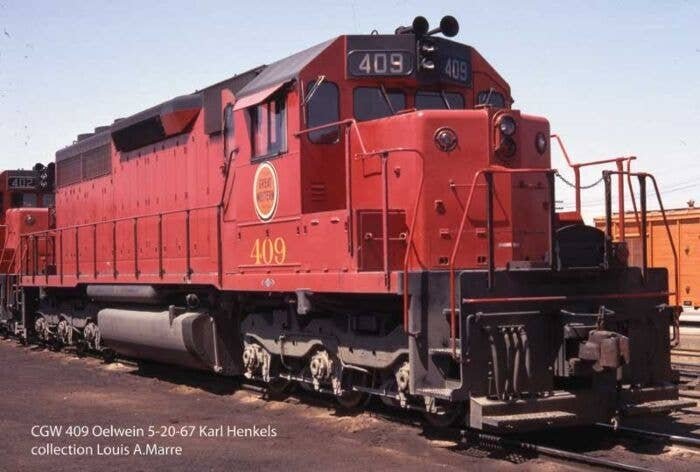 EMD SD40 - Standard DC - Executive Line -- Chicago Great Wes