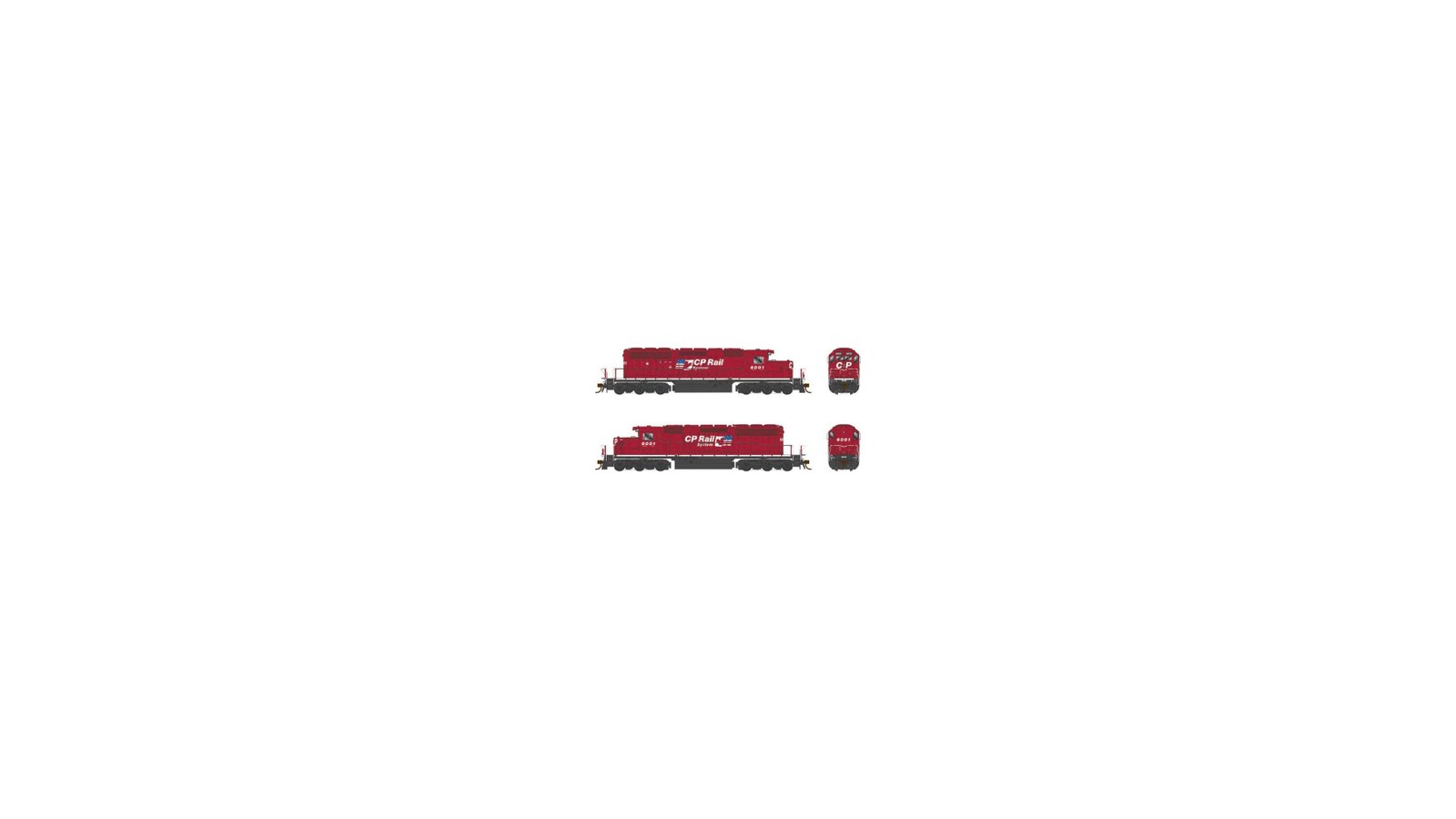 GMD SD40-2 - LokSound 5 and DCC - Executive Line -- Canadian